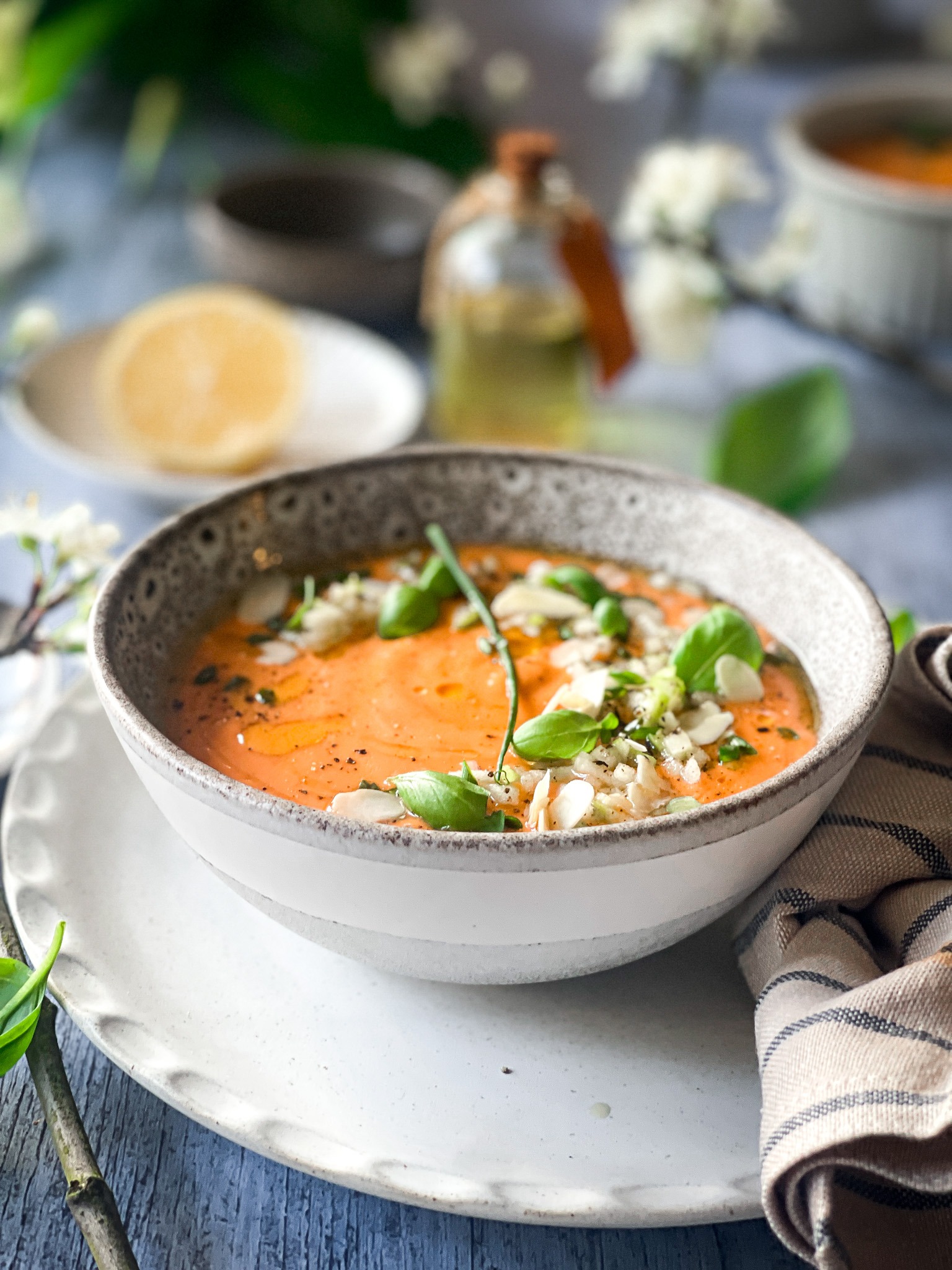 Easy Spanish Tomato Gazpacho Soup Recipe | Poetry of Spices