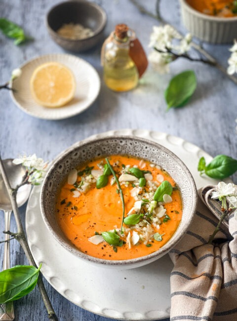 Buttery Velvety Popcorn Soup Recipe | Poetry of Spices